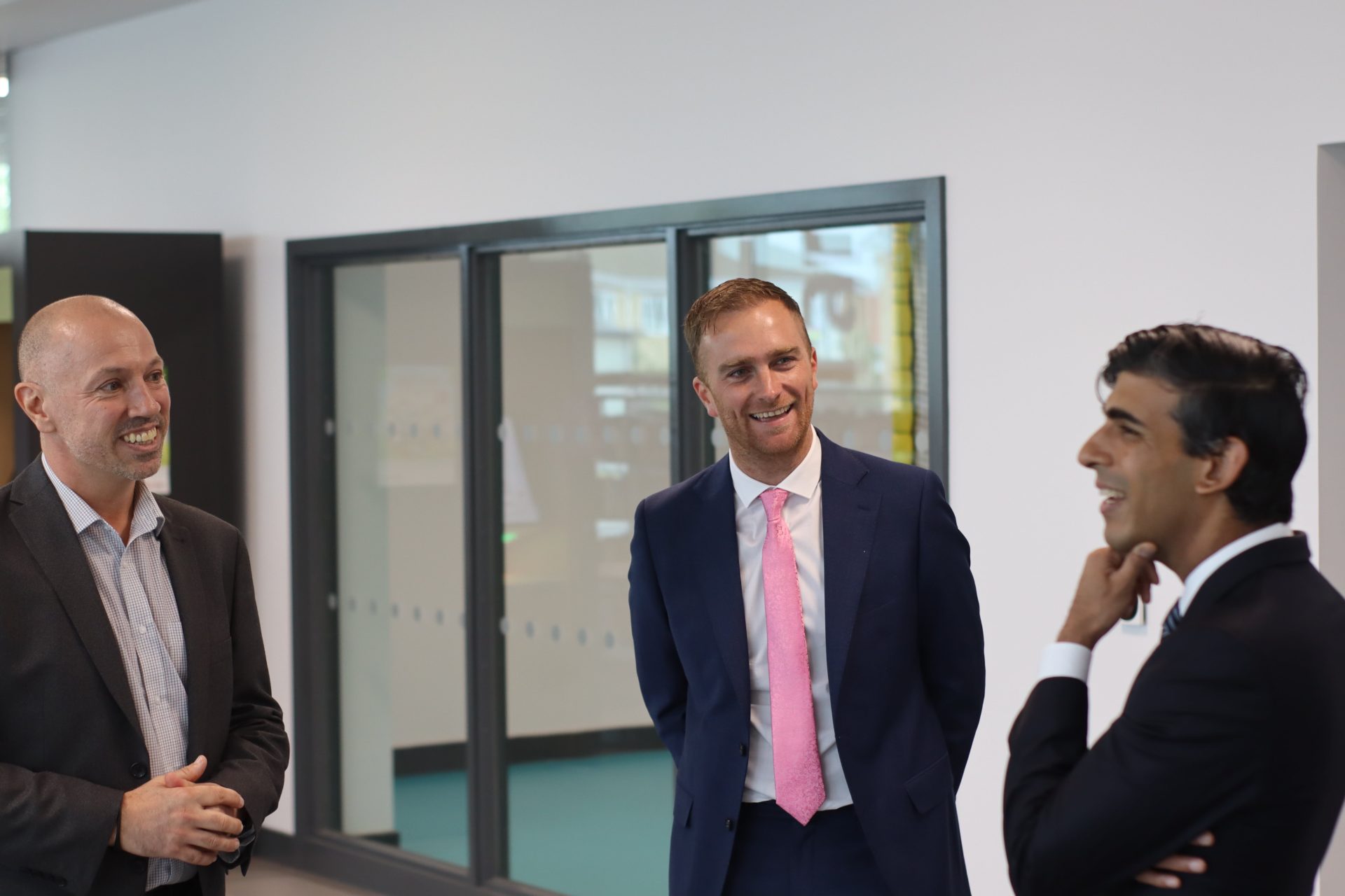 Rishi Sunak MP visits IB Leisure! - Tees Active