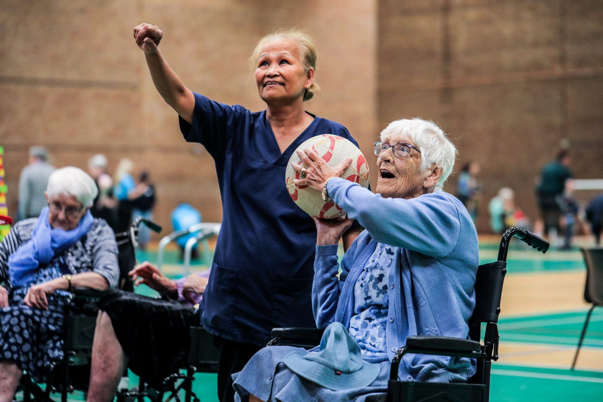 Care Home Legends Loving Life - Tees Active